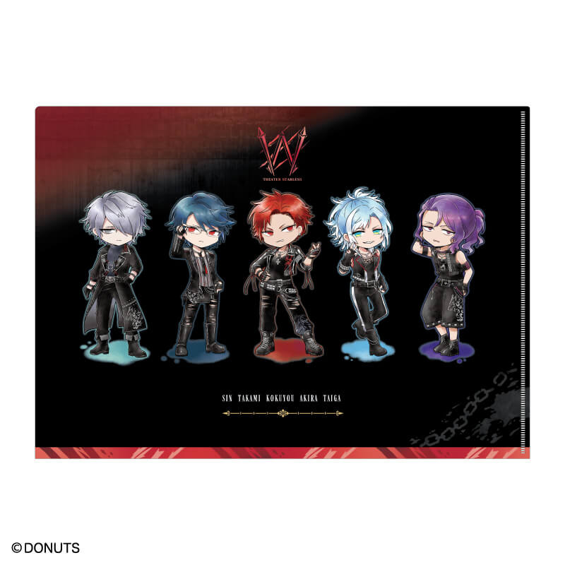 ブラックスター A4シングルクリアファイル_Team W｜アニメ・キャラクターコラボグッズのECならeeo Store（イーオストア）