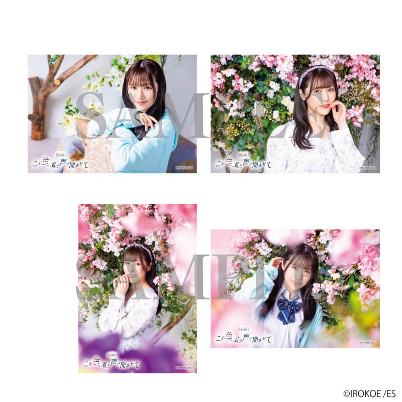 eeoステージブロマイド4枚セット「eeo Stage reading 朗読劇『この色、君の声で聞かせて』」12/【C】北澤早紀｜アニメ・キャラクターコラボグッズのECならeeo Store ...