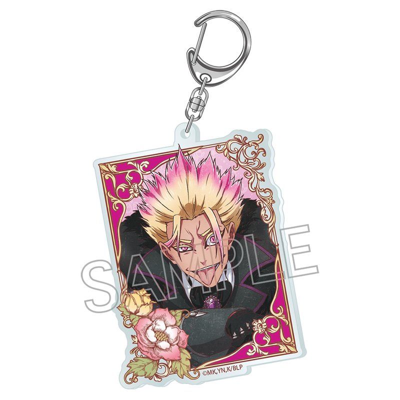 ブルーロック ヴィンテージシリーズ アクリルキーホルダー -玉座 Vol.3 Duel- 士道龍聖｜アニメ・キャラクターコラボグッズのECならeeo Store（イーオストア）