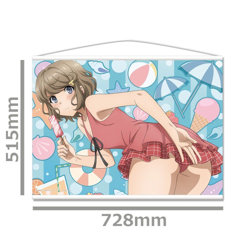 青春ブタ野郎はバニーガール先輩の夢を見ない B2タペストリー C 古賀朋絵｜アニメ・キャラクターコラボグッズのECならeeo Store（イーオストア）