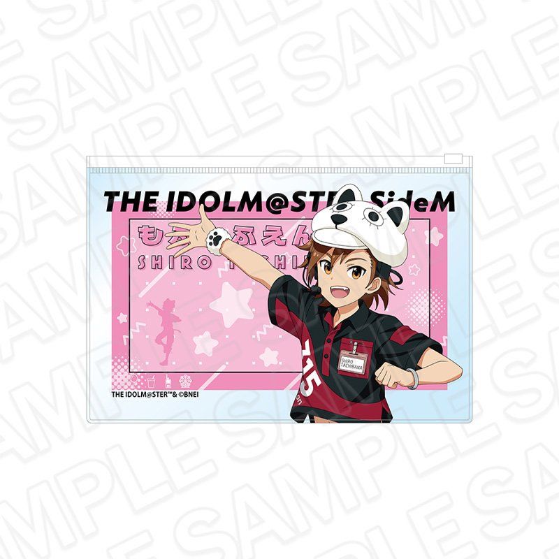 アイドルマスター SideM クリアポーチ 橘志狼 遊園地Ver.｜アニメ・キャラクターコラボグッズのECならeeo Store（イーオストア）